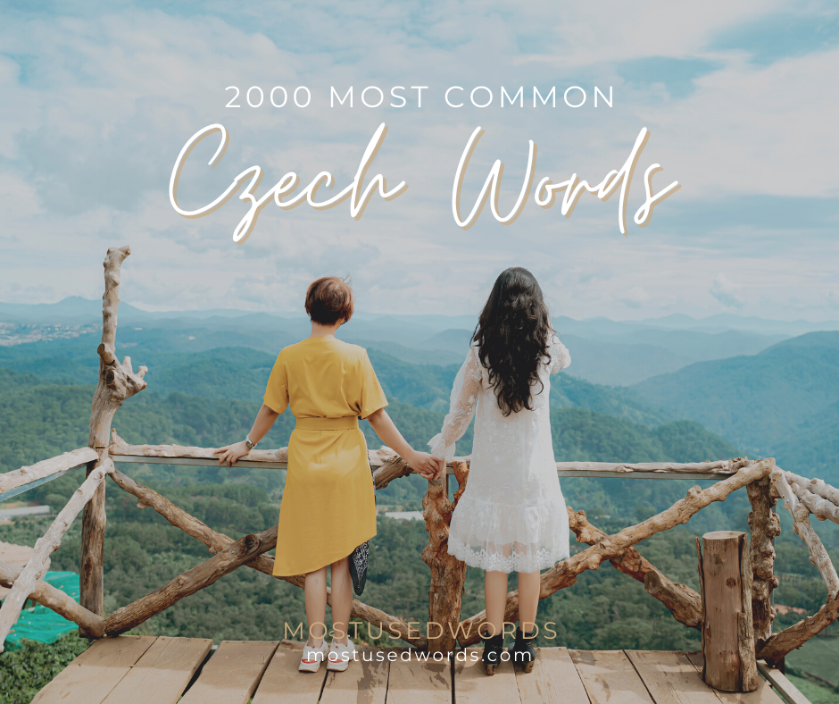 The 2000 Most Common Czech Words – MostUsedWords