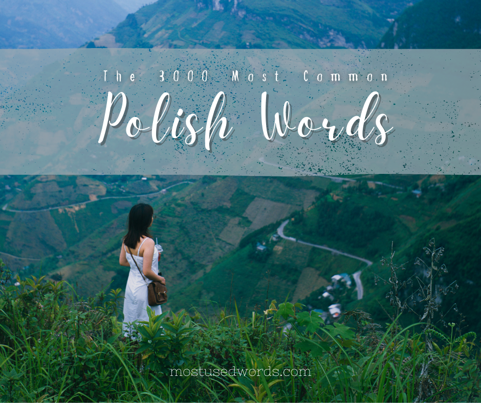 The 3000 Most Common Polish Words – MostUsedWords