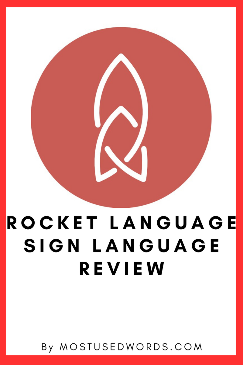 Rocket Languages Sign Language Review – MostUsedWords