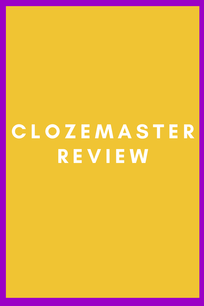 Introduction to Clozemaster – MostUsedWords